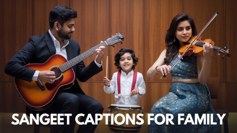 Top Sangeet Captions for Instagram