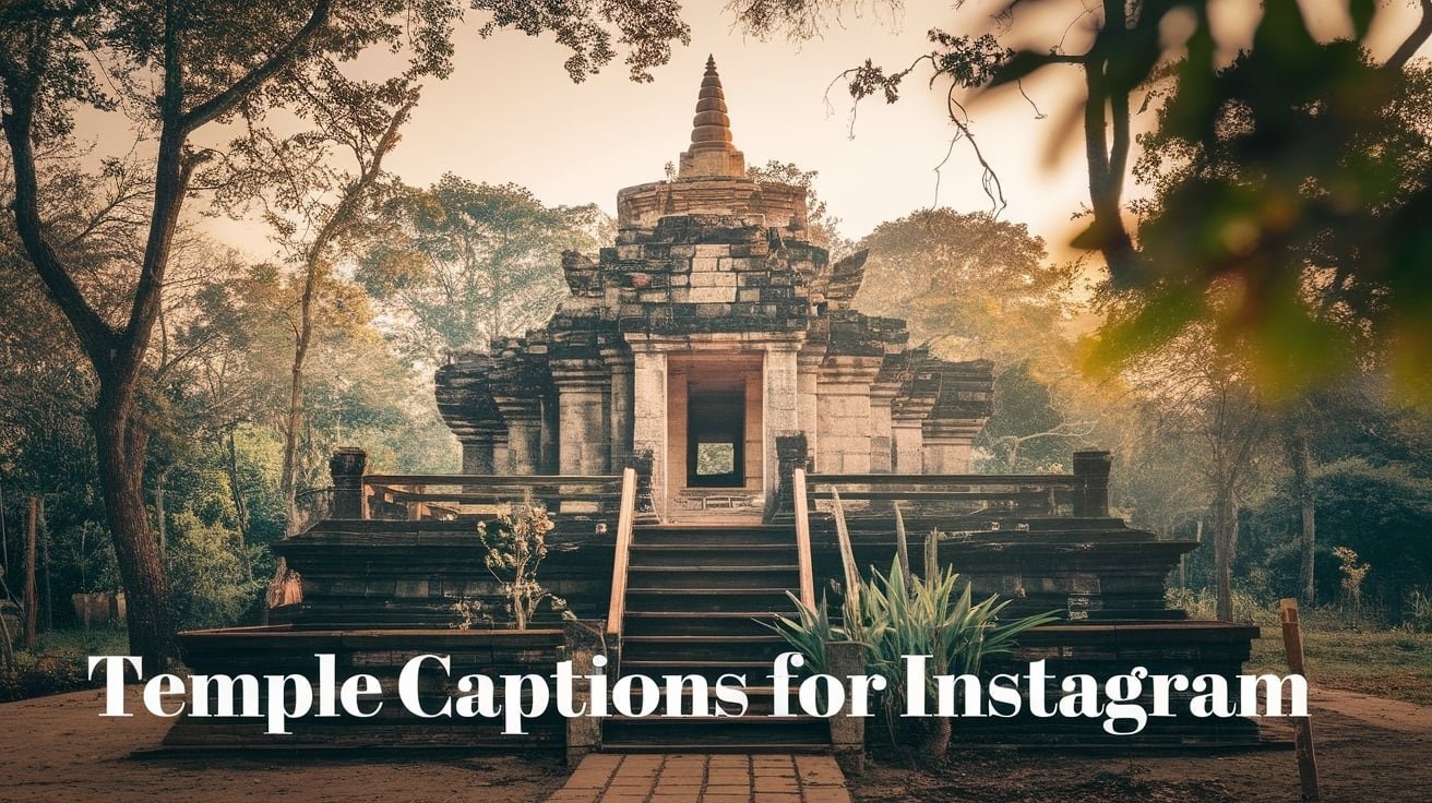 Temple Captions For Instagram